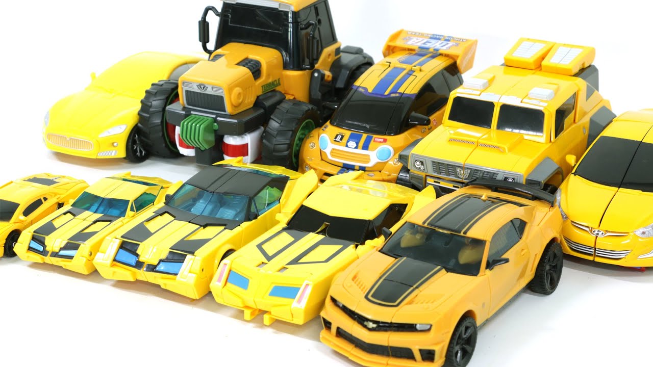 Yellow Color Transformers Carbot Tobot Miniforce Robot Car Toys 노란색 ...