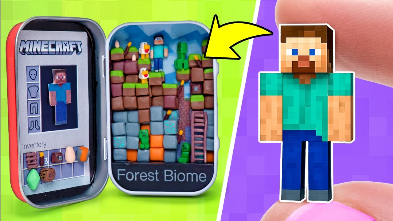 Steve Needs Our Help! 🆘 Let’s Build a Mini Minecraft World! - YouTube