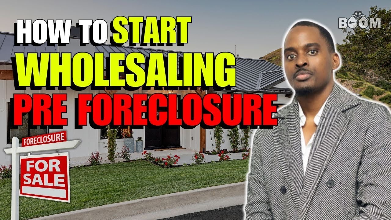 Wholesaling Real Estate How To Wholesale Pre Foreclosures (2023) - YouTube