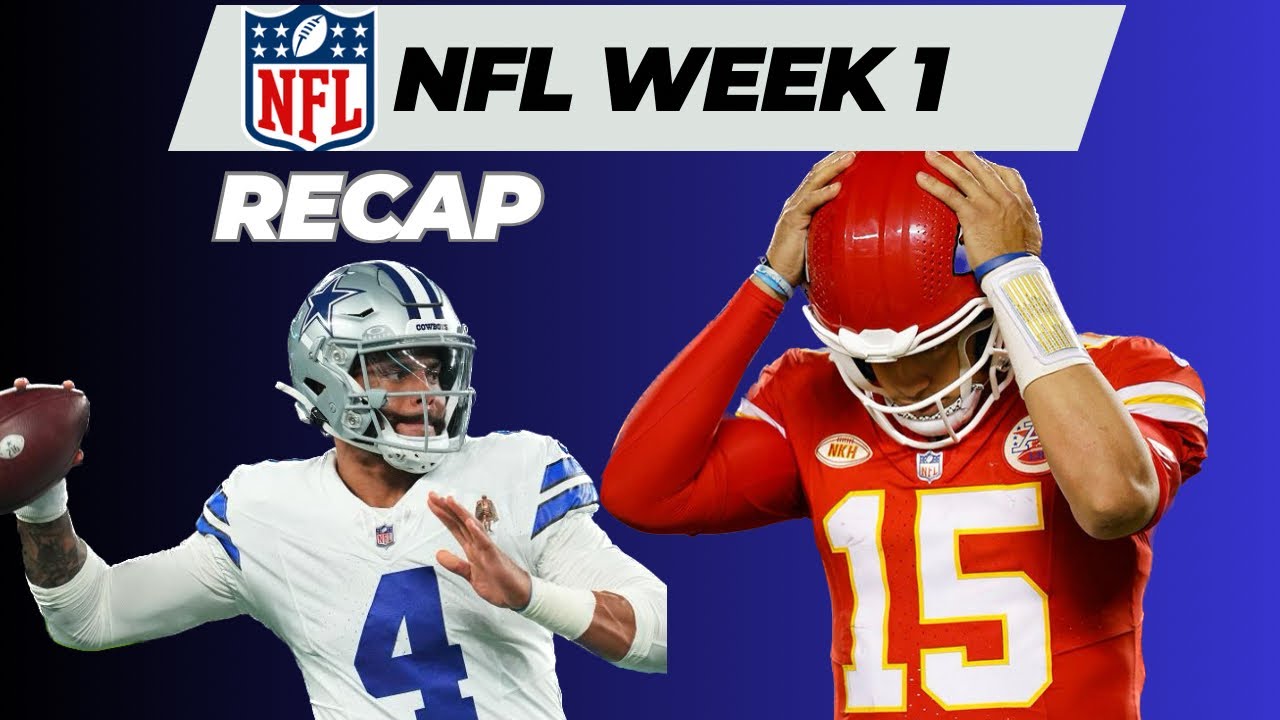 NFL WEEK 1 Recap! (In 2 minutes). - YouTube