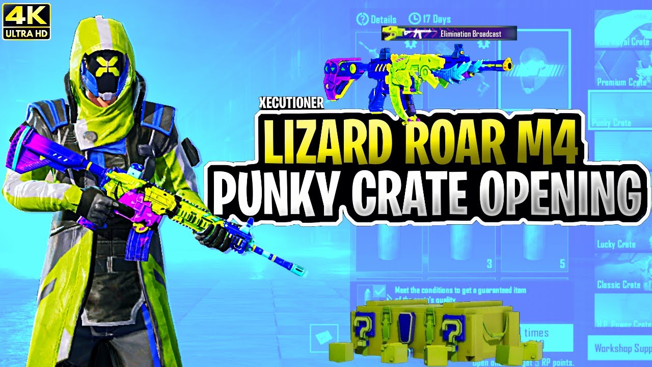 Lizard Roar M4 Crate Opening | Punky Crate | Blood Tooth Vector ...