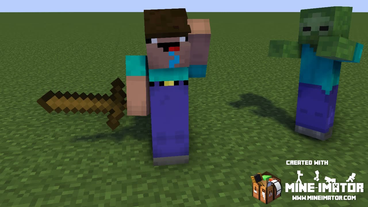 MY FIRST MINECRAFT 3D ANIMATION - YouTube