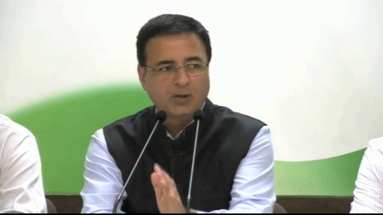 Justice Dhingra has compromised his position : Randeep Surjewala - YouTube
