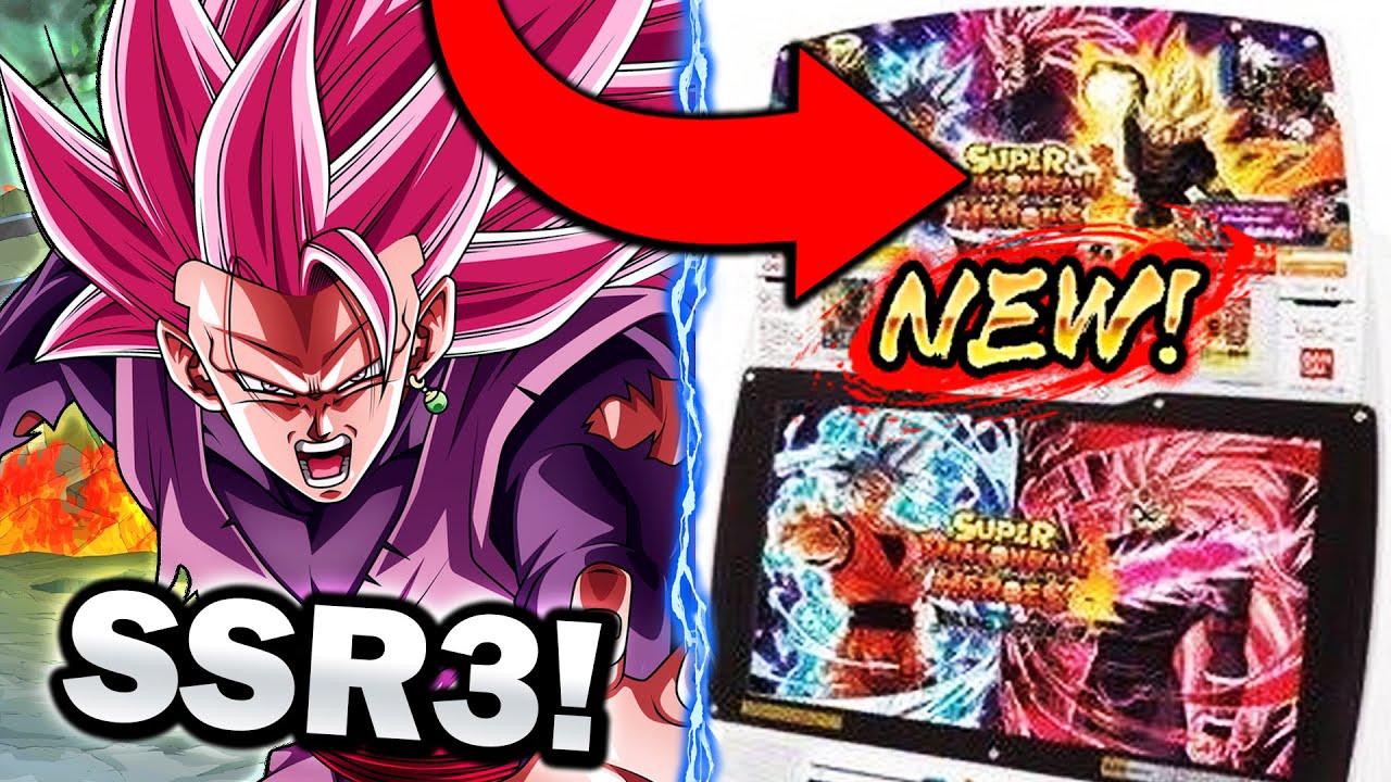 NEW SUPER SAIYAN ROSE 3 REVEAL! Super Dragon Ball Heroes - Goku Black ...