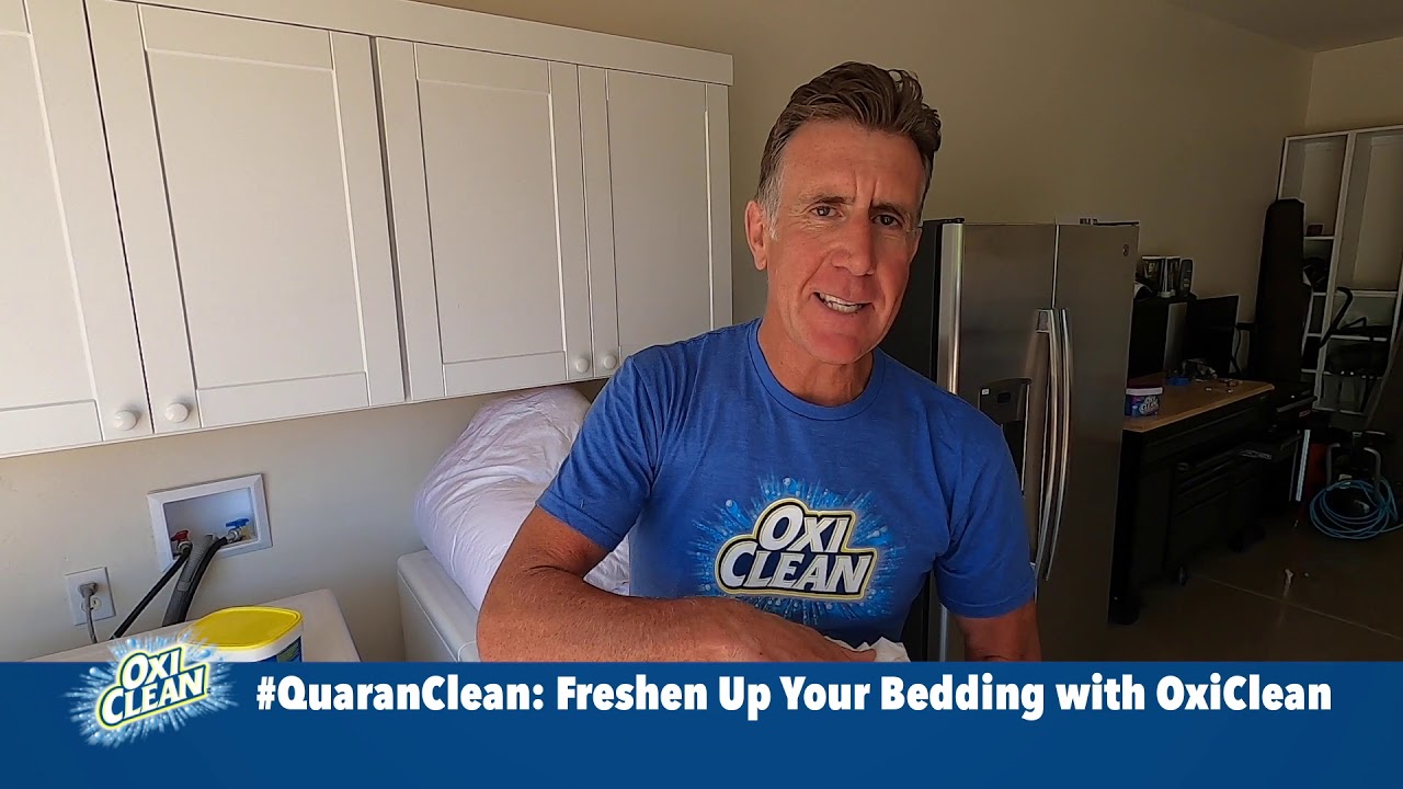 How to keep Your Bedding Fresh with OxiClean™ - YouTube