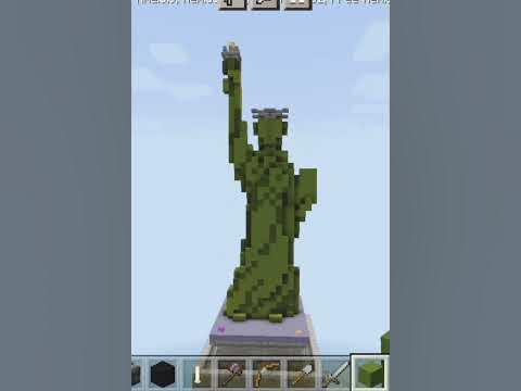 statue of liberty minecraft - YouTube