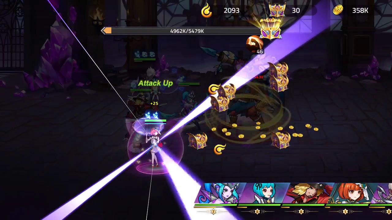 Mla Friday guild boss-how to keep all 5 heroes alive without dead ...