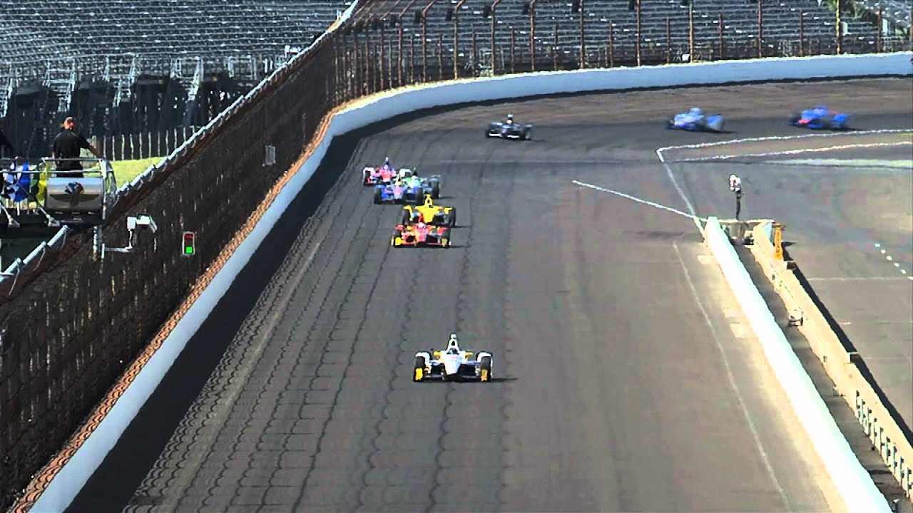 Pippa Mann Incident At Indianapolis Motor Speedway May 13 - YouTube