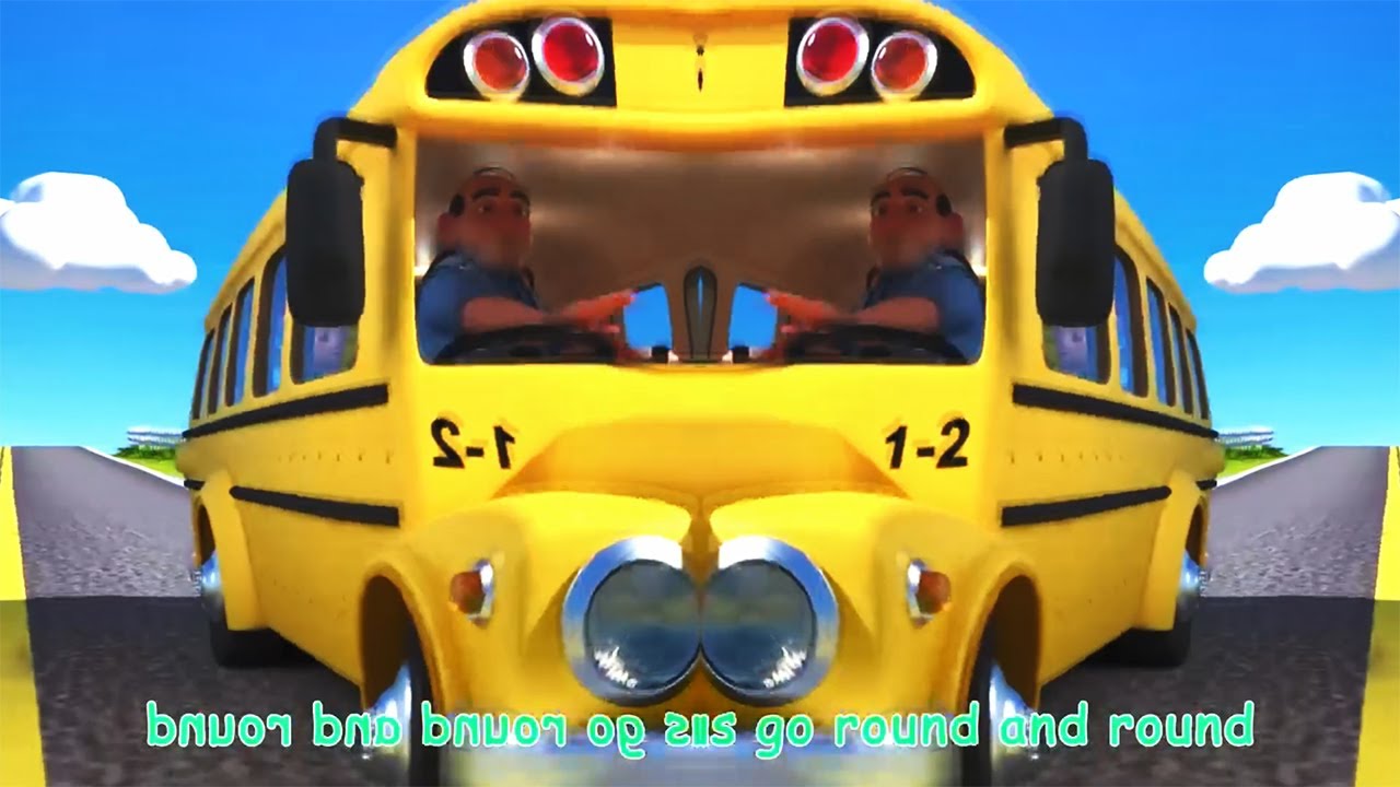 CocoMelon Wheels On The Bus Sound Variations 61 Seconds memes - YouTube