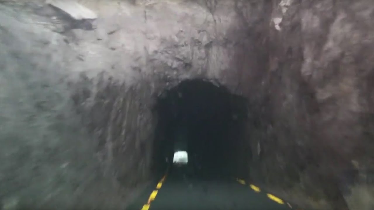 Caha Pass, Tunnel - YouTube