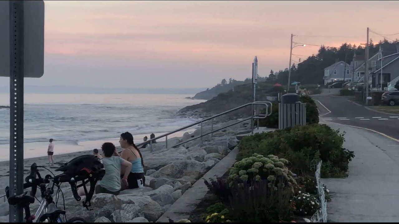 Higgins Beach in Scarborough, Maine - YouTube