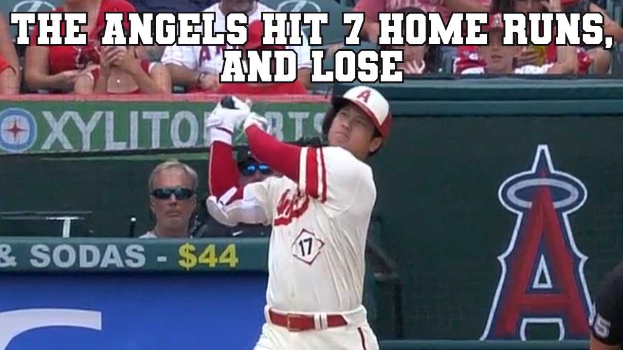 The Angels hit 7 Home Runs, and lose - 8/4/2022 - YouTube