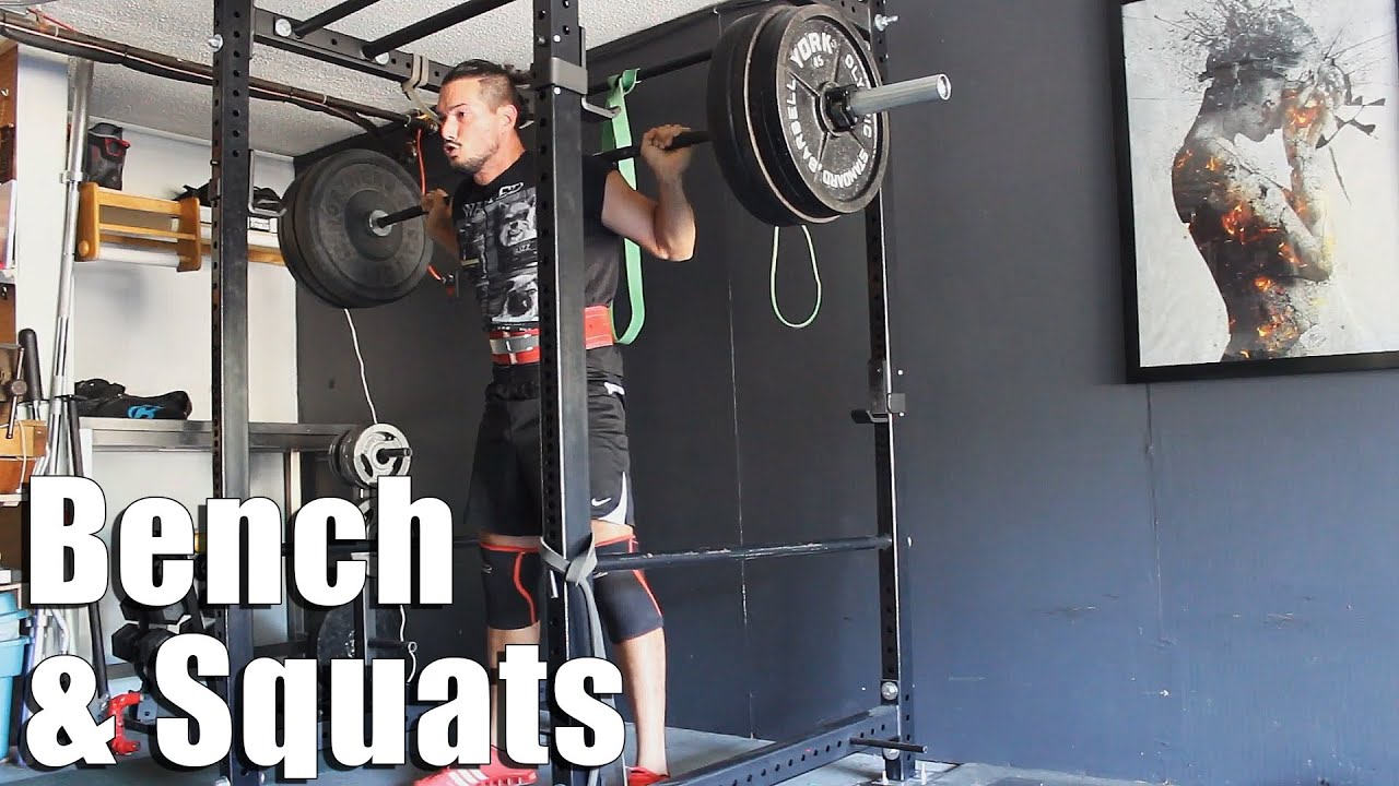 Training Bench Press & Squats | BBQ Action - YouTube