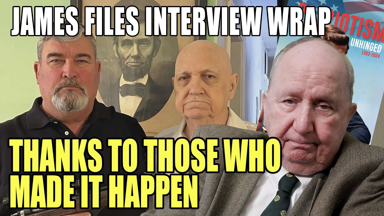 Wrapping Up The James Files Interviews With A Thank You - YouTube