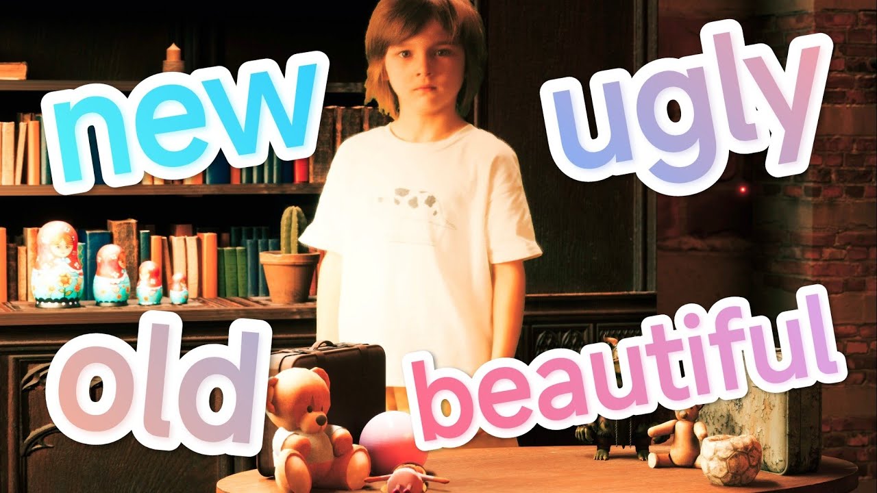 BEAUTIFUL, OLD, UGLY, NEW | English for kids | ESL materials | English ...