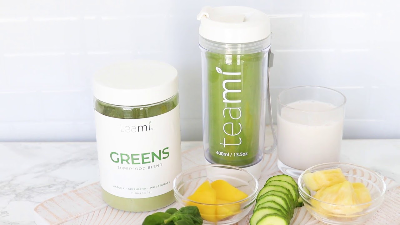 Teami Greens Smoothies - YouTube
