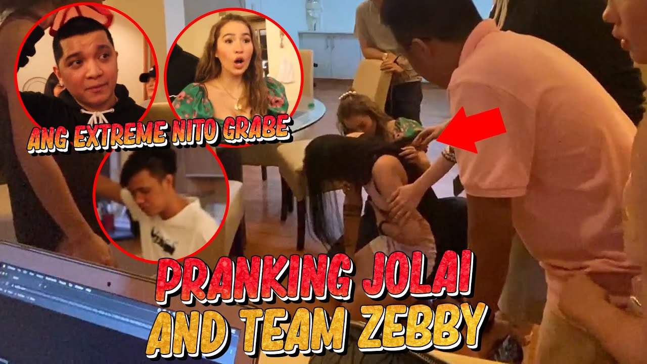 ITS A PRANK! TEAM JOLAI AND TEAM ZEBBY (KINABAHAN SILA!) | ZEINAB ...