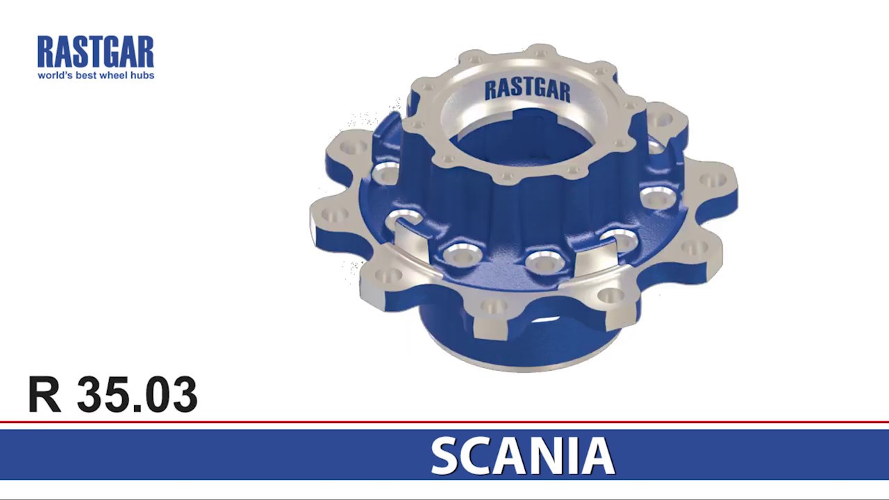 Scania Wheel Hubs for truck and trailer - YouTube
