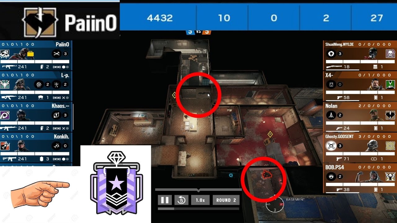 High Level Ranked Analysis! Rainbow Six Siege - YouTube