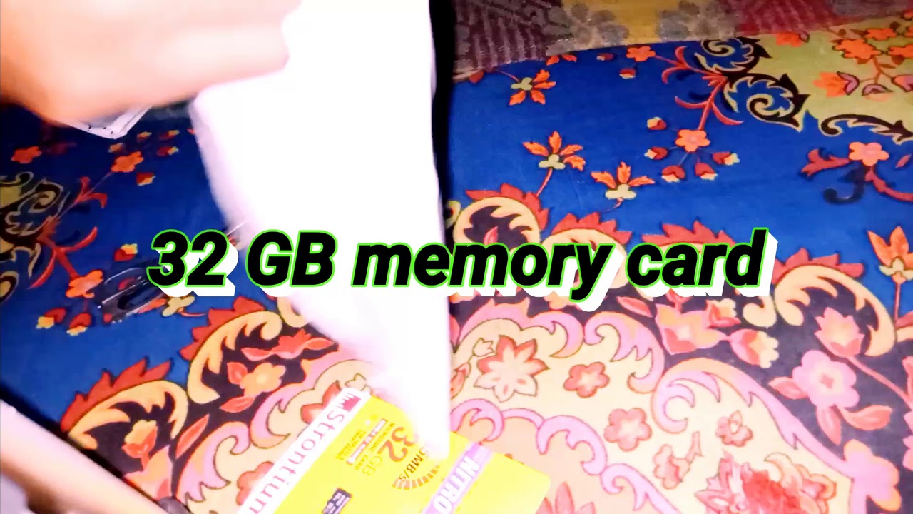 32 GB strontium memory card unboxing. - YouTube