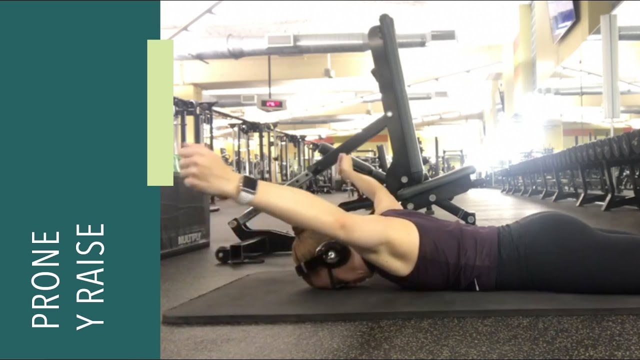 Prone Y Raise - YouTube