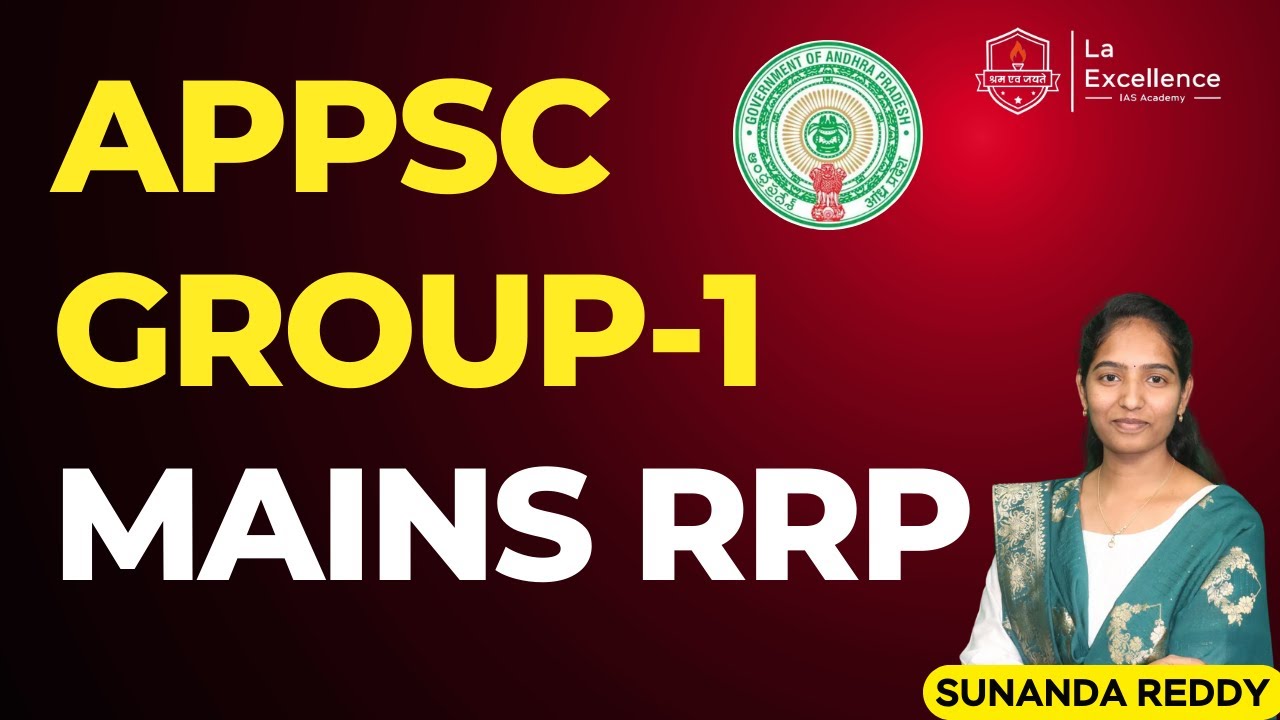 APPSC Group-1 MAINS RRP Workshop and course details #upsc #trending # ...
