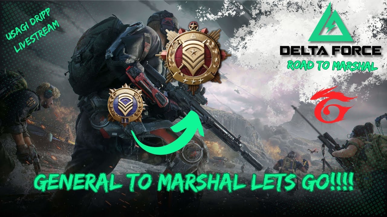 General ke Marshall Warfare. Lets Goooo! | Garena Delta Force Indonesia ...