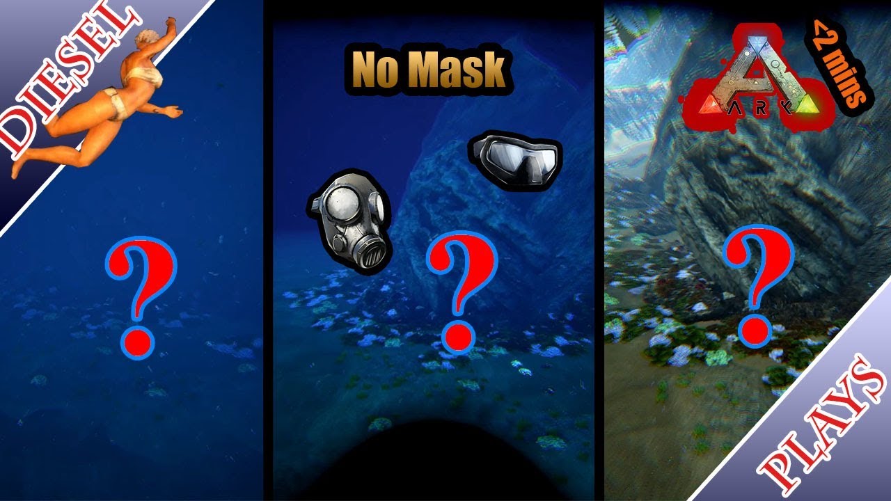 ARK 2 MINUTE TIPS - Best Mask for Underwater view - YouTube
