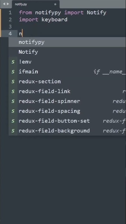 Python for Beginners: Create SIMPLE NOTIFICATION! #programming #python #coding #tutorial - YouTube
