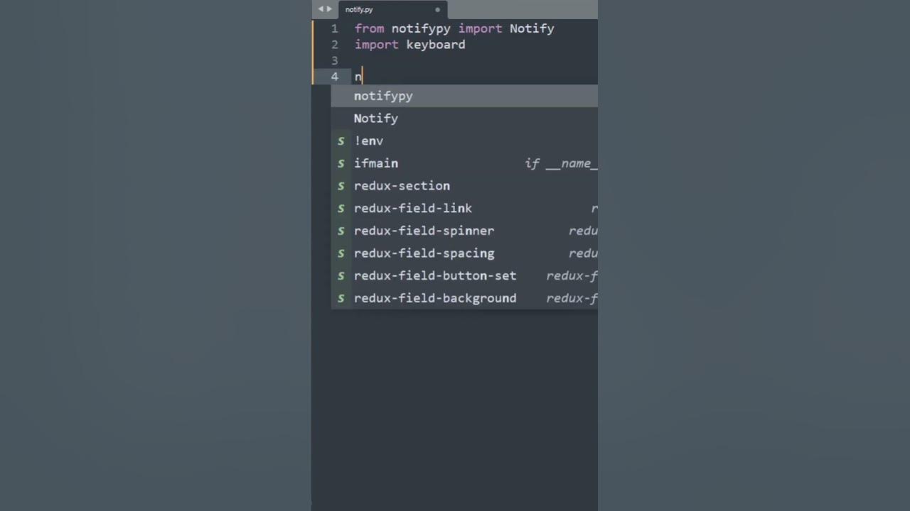 Python For Beginners Create Simple Notification Programming Python Coding Tutorial Youtube