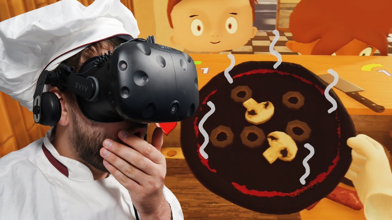 SPALIŁEM KLIENTOWI PIZZĘ NA WĘGIEL - Pizza Master VR (HTC VIVE VR ...