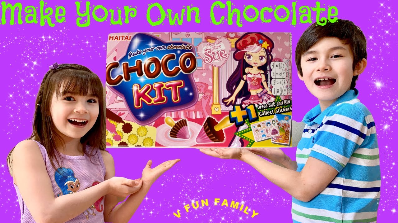 Make Your Own Chocolate CHOCO KIT - YouTube