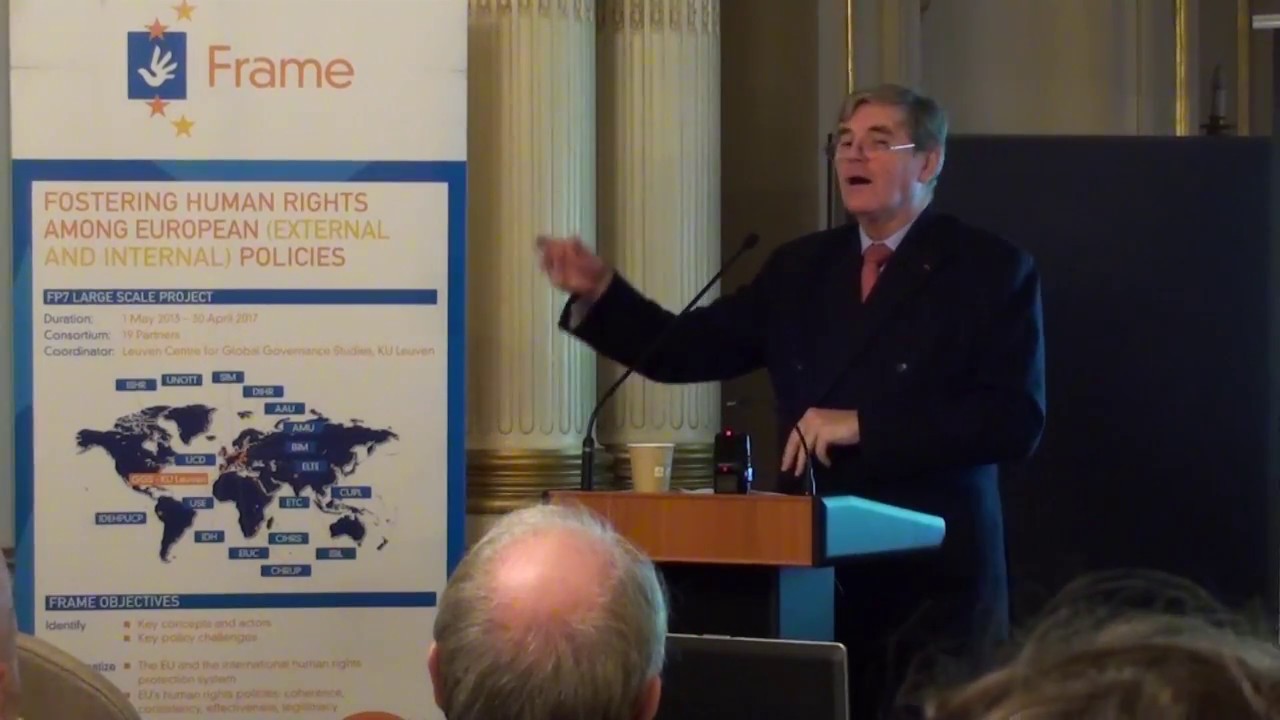 VVN/FRAME Lecture - Marc Bossuyt - YouTube
