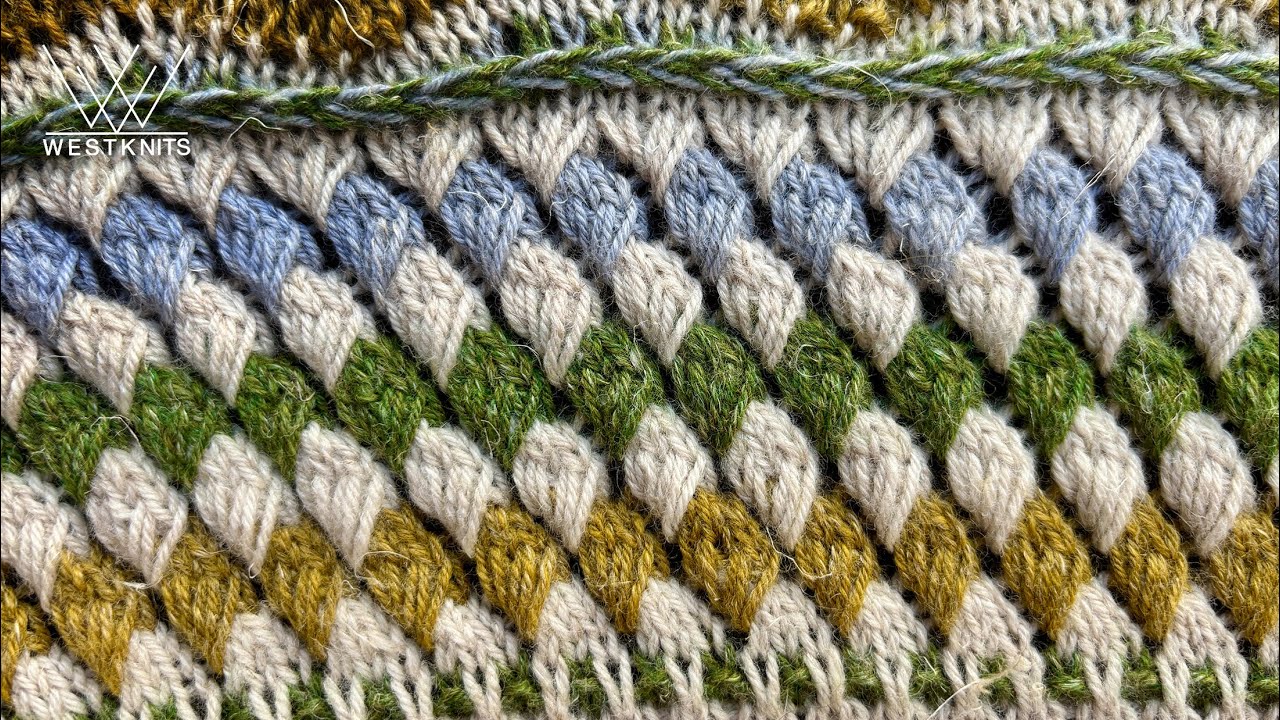 Achievement Badge Shawl - Dip Stitch Tutorial - YouTube