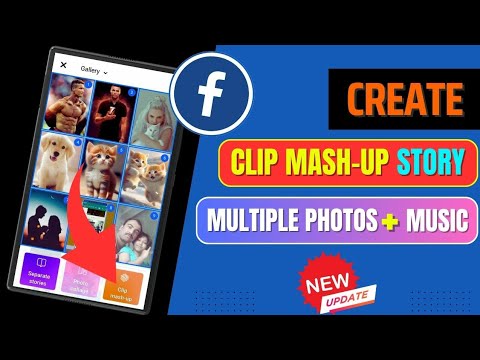 How To Create Clip Mash-up Facebook Story With Multiple Photos And ...
