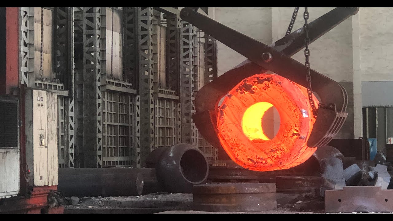 how to produce forged ring - YouTube