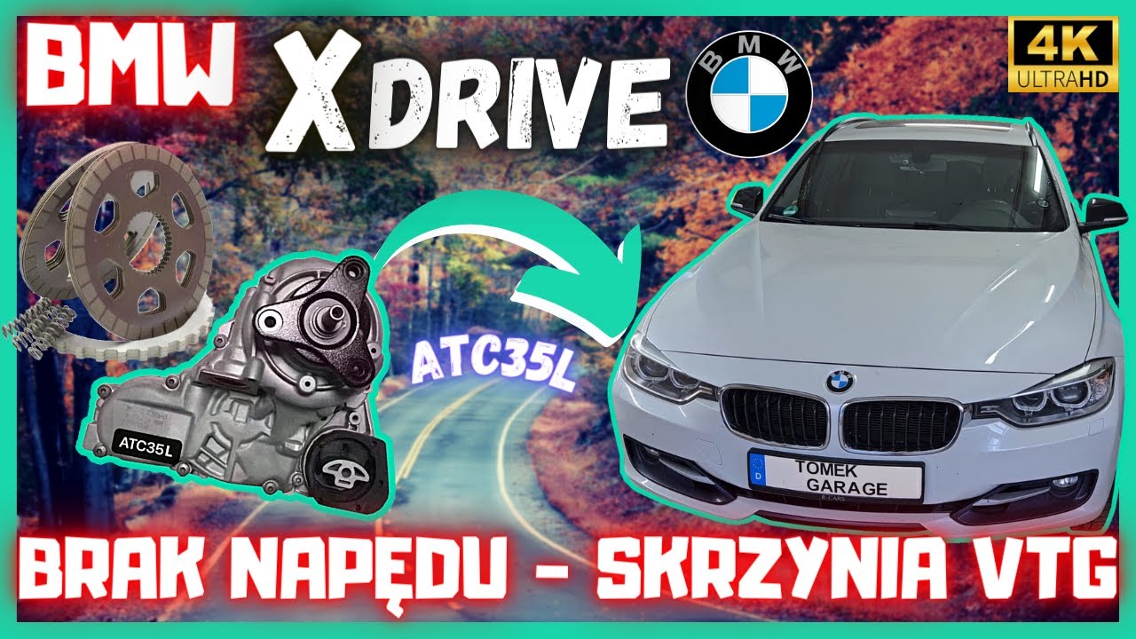 Naprawa Napędu BMW "xDrive" ⚙️🔧 Skrzynia VTG - ATC35L - YouTube