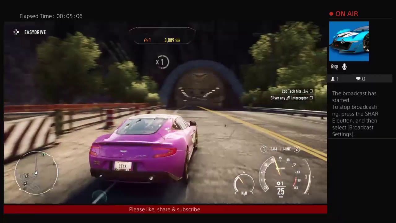 Need for speed pink car - YouTube