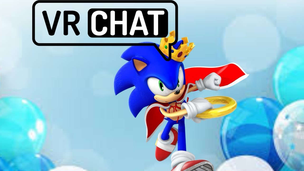 SONIC CELEBRATES HIS BIRTHDAY IN VRCHAT! - YouTube