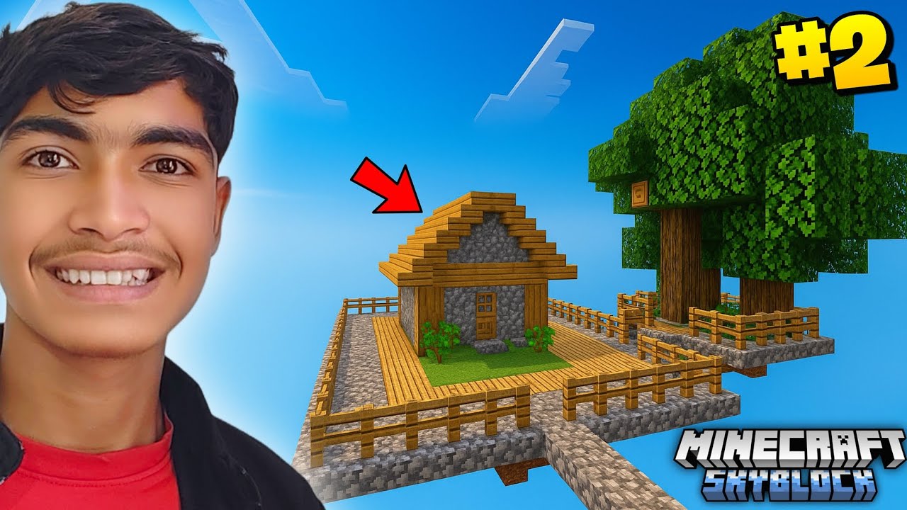 Minecraft Skyblock survival Episode 2 || #minecraft - YouTube