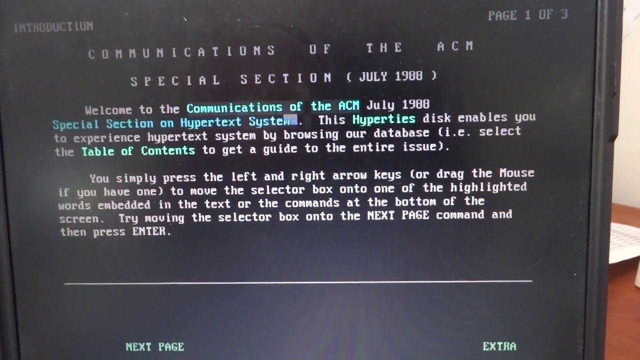 Hypertext Computer Images