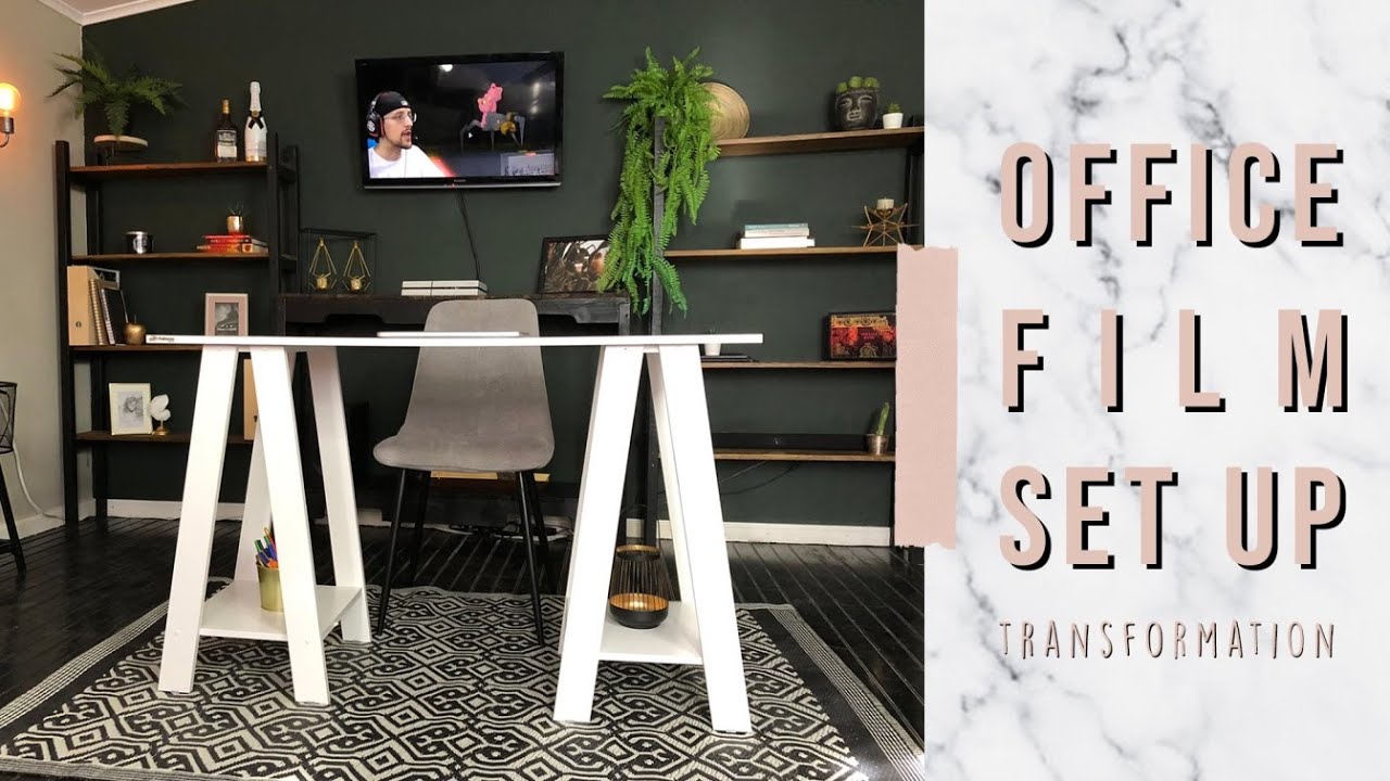 Office Room/ Film set up Make Over |LOW BUDGET - YouTube