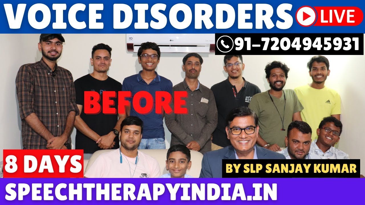 Live Pre Voice Therapy | Dysphonia | Vocal Cord | Phonatory Gap ...