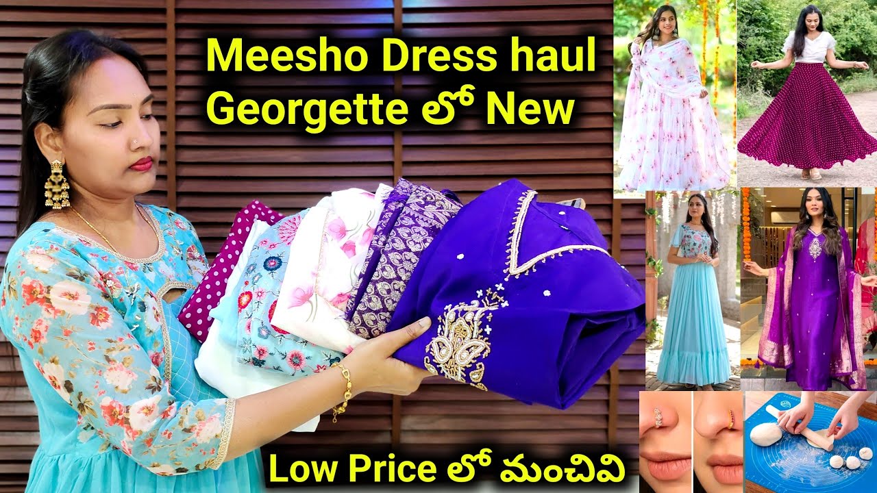 Meesho లో కొత్తగా వచ్చిన dresses ఇవన్నీ 👌All Sizes available || Low ...