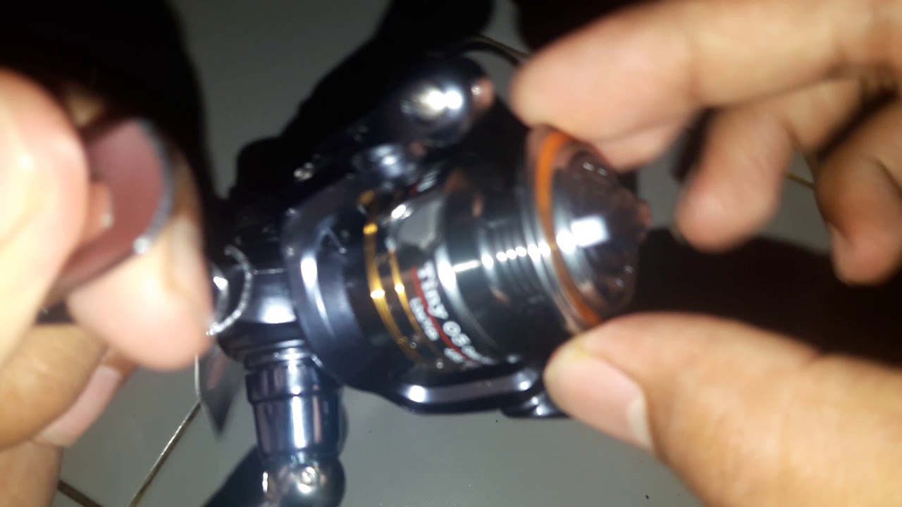 Reel paling imut Unboxing Reel Goldenfish Tiny 05 - YouTube