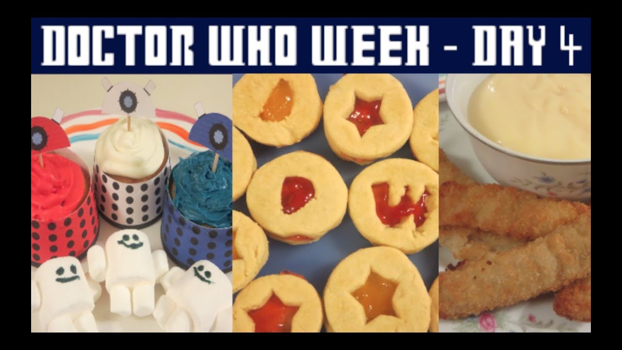 Doctor Who Cooking (Jammie Dodgers) - Day 4 - YouTube
