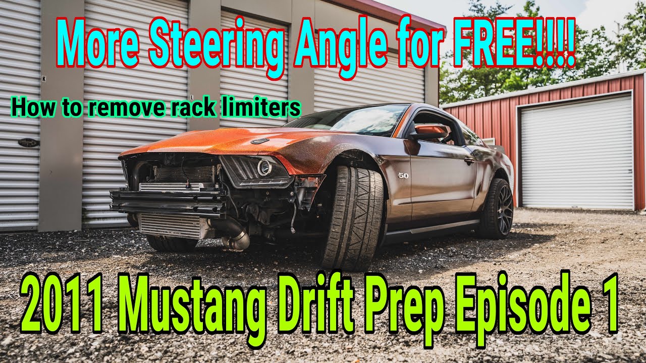 More Steering Angle for FREE! How to remove steering rack limiters ...
