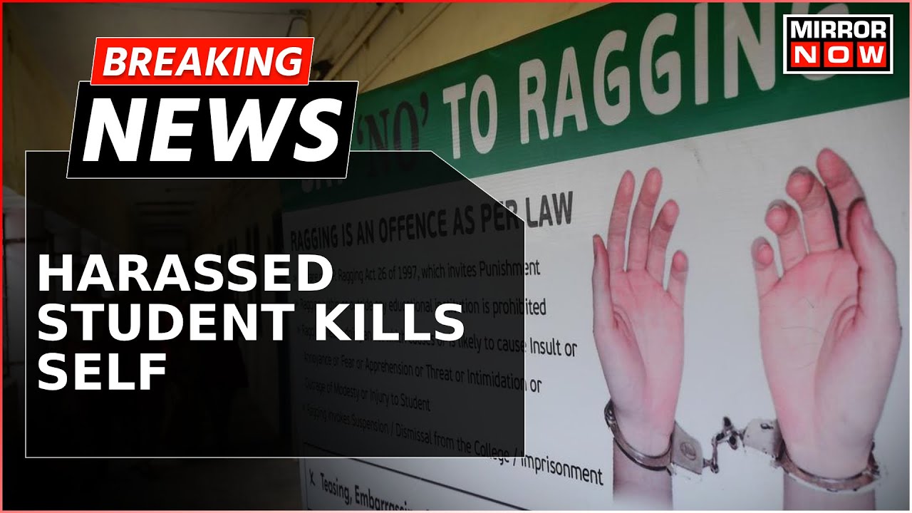 Ragging By College Seniors | Students Stage Protest | Demand Action ...