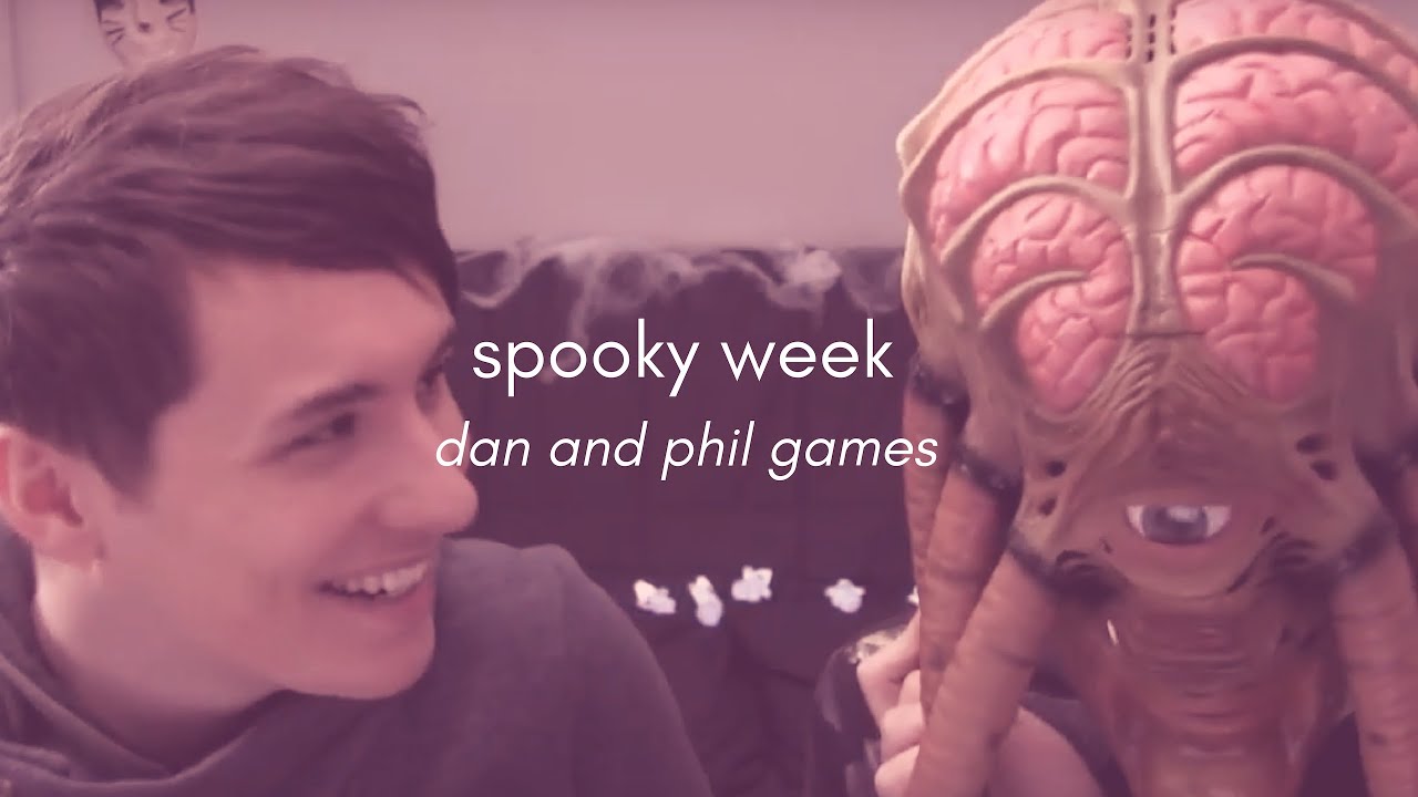Spooky Week // A Dan and Phil Games Compilation - YouTube