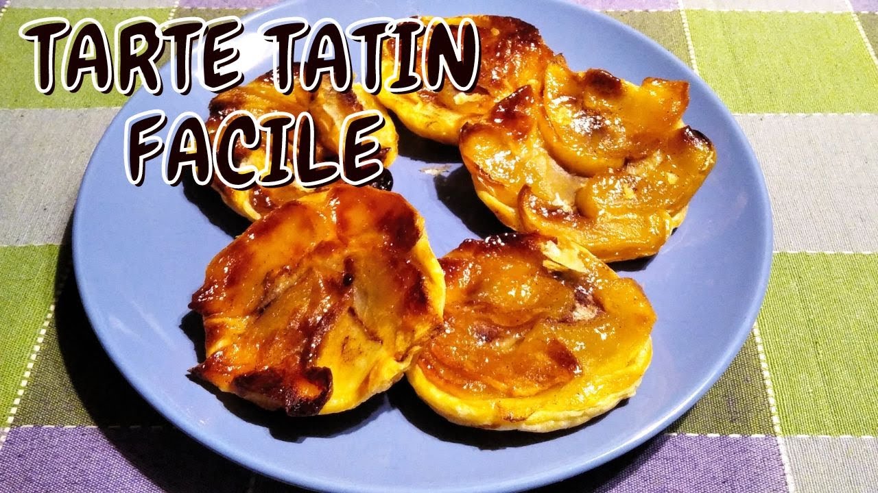 TARTE TATIN monoporzione/TARTE TATIN facile con PASTA SFOFLIA/Heidi ...